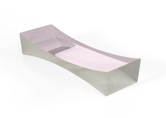 CaF2 Cylindrical Concave Lens Curved Surface Cylinder Laser Lenses