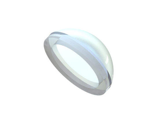 Plano Spherical Glass Lens UV Fused Silica 546.1nm In Emitters